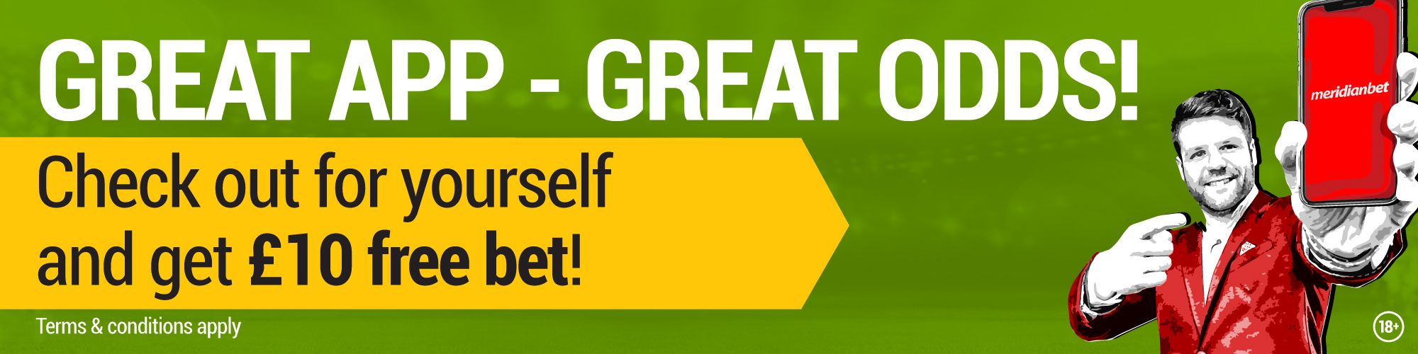 Meridianbet | INSTALL APP AND GET FREE BET